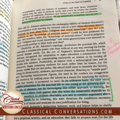 The 4-Step Highlighting System | Classical ConversationsClassical ...